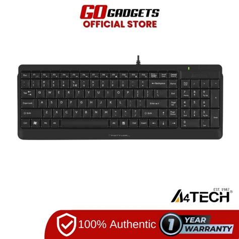 A4Tech Fstyler FK15 2-Section Compact Keyboard USB Black | Shopee ...