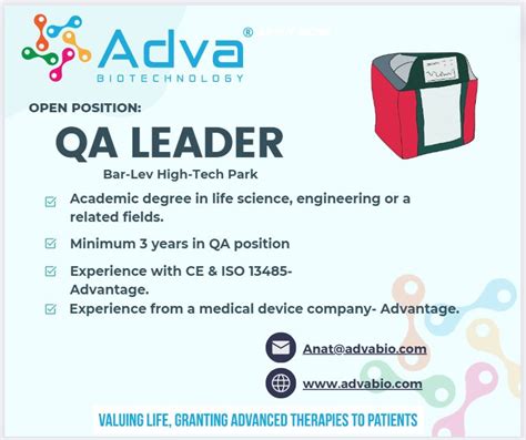 🎗 Ofra Toledo On Linkedin Hiring Qa Qualityassurance Openposition Iso13485