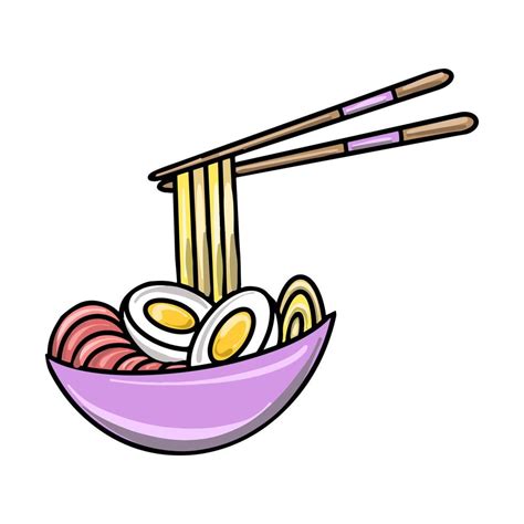 Vector Ramen Flat Design Japan Icon 16148728 Vector Art At Vecteezy