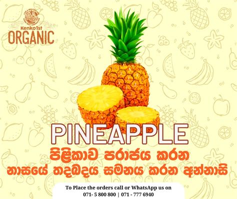 ආහාර රුචිය වර්ධනය කරන එසේම ආහාර දිරවීම Kenko1st Organic Facebook