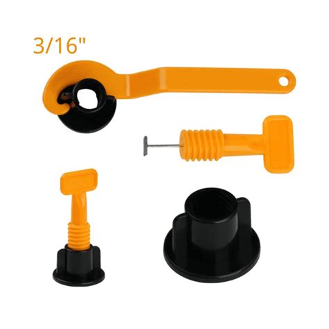 Reusable Tile Leveling System 3 16 Inch Yellow Ddp