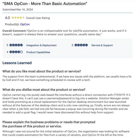 Opcon Automation In Pros Cons Features And Top 4 Alternatives