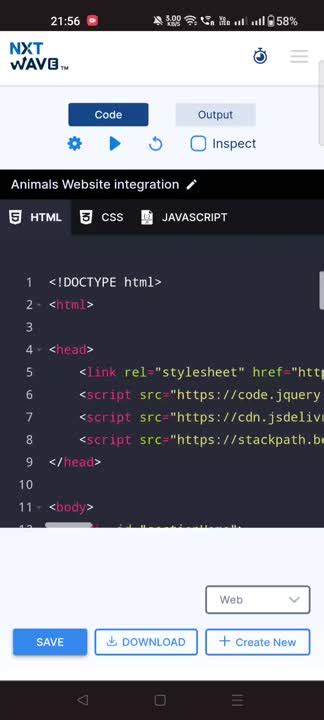 How To Create A Page With Bootstrap And Ccbp Ui Kit Padala Manmatha