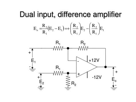 PPT Operational Amplifier Op PowerPoint Presentation Free Download ID