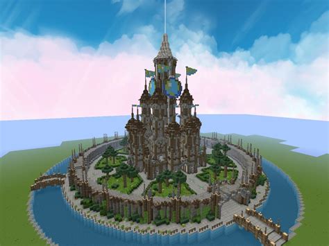 Greyrose Server Spawn PMC Server Spawn Contest Minecraft Map