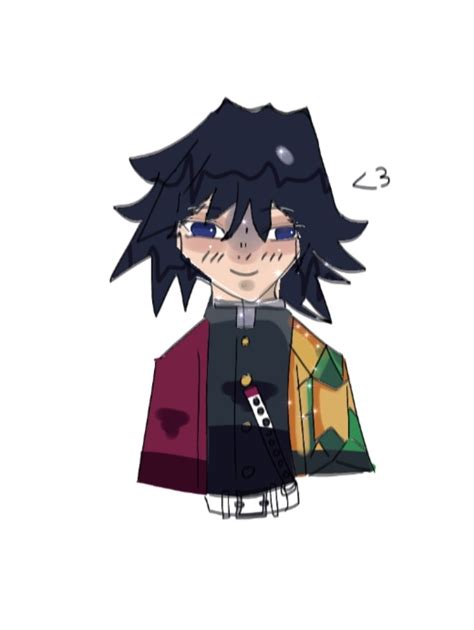 I Drew Giyu Smiling Fandom