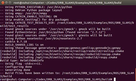orb slam3的cmake与ros编译以及测试