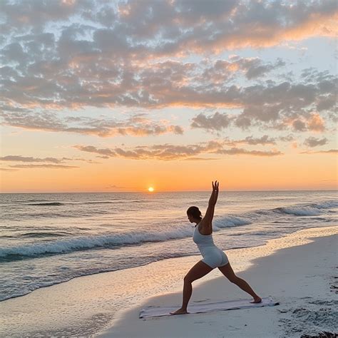 Free Sunrise Yoga Beach Image Sunrise Yoga Beach Download At