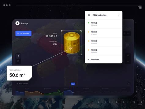 Nasa Iss Management Interface By Lay On Dribbble