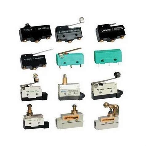 Plunger Micro Switch Snap Action SPDT A V Teknic Push Button At Rs Piece In Ahmedabad