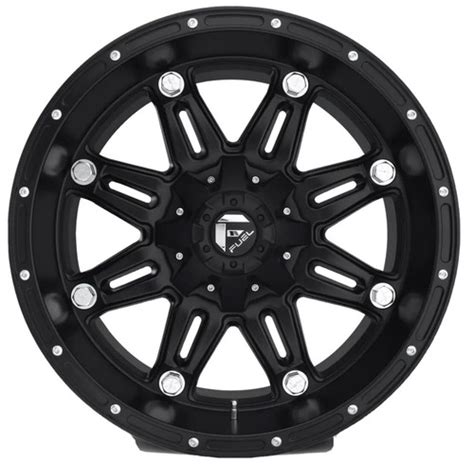 Fuel D531 Hostage 20x10 6x1356x55 18mm Matte Black Wheel Rim 20