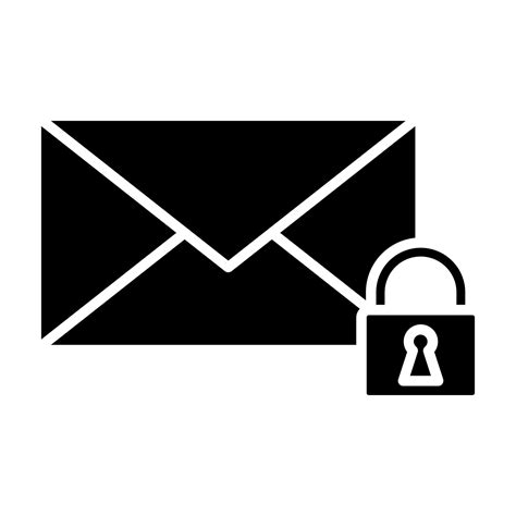Email Security Vector Icon 21711111 Vector Art At Vecteezy