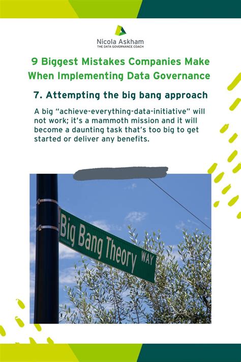 The 9 Biggest Mistakes Companies Make In Data Governance