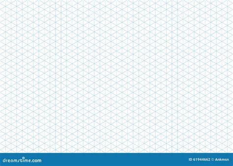 Template Isometric Grid Seamless Pattern Stock Vector Image