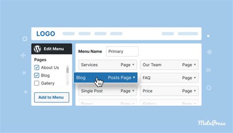 how to create a wordpress menu human friendly guide motopress