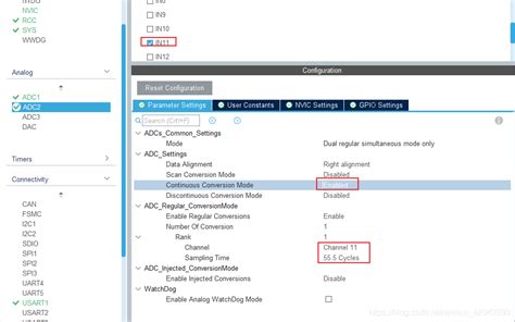 如何使用cubemax配置stm32f103vetx的双重adc的规则同步模式stm32f103 双adc同步规则模式 设置 Csdn博客