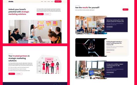 Strato Agency Html5 Responsive Website Template