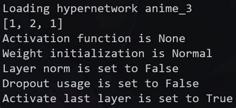 Bug Hypernetwork Without Optimizer Cannot Be Loaded Issue 4327 AUTOMATIC1111 Stable