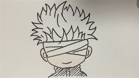 How To Draw Satoru Gojo Step By Step Jujutsu Kaisen YouTube Hot Sex Picture