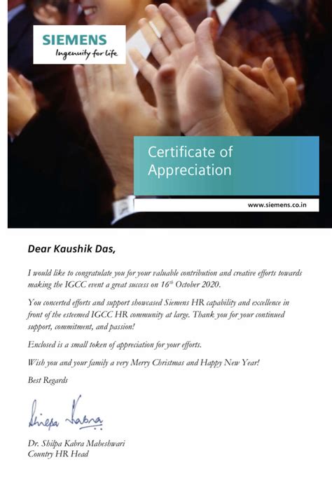 Kaushik Das On Linkedin Siemens Learning Motivation Culture