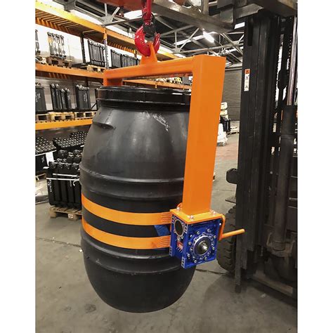 Crane Slung Drum Tilter Handling And Lifitng Bigdug