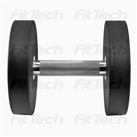 Mancuerna Encauchetada Redonda Premium 175 Kg Fittech