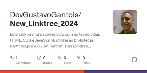 Github Devgustavogantoisnewlinktree2024 Este Linktree Foi