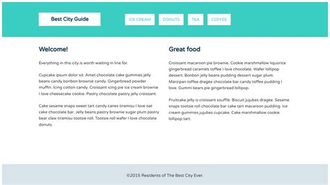 How To Create A Two Column Layout Using Css After