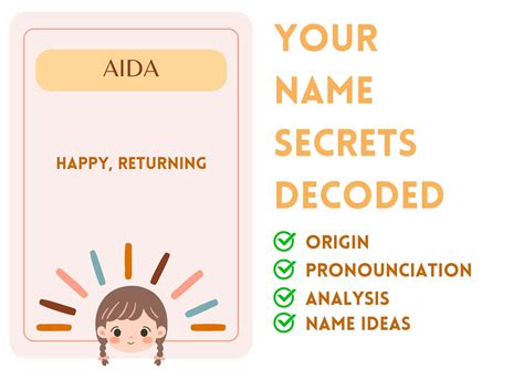 Aida Girl Name Meaning And Pronunciation