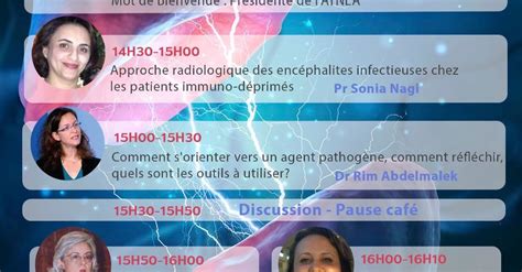 Journée Dhivers De Latnea Les Infections Du Système Nerveux Central