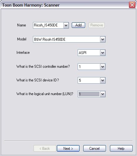 Harmony 24 Scan Documentation Configuring The Scanner Using The Configuration Wizard