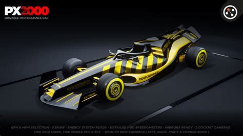 unreal engine 5 asset formula1 car px2000