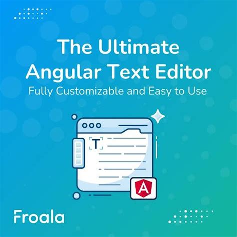 Angulardevelopment Richtexteditor Developertools Froala