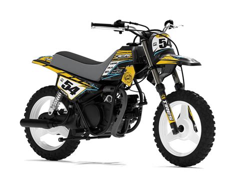 Yamaha Pw50 Factory Digital Camo Series Graphics Kit Motopro Graphics