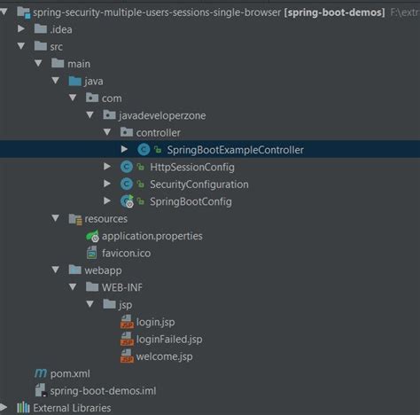 Spring Security Multiple Users Sessions In Single Browser Java Developer Zone