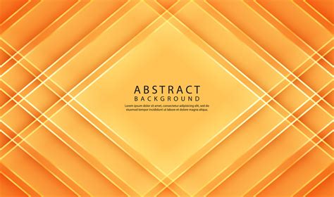 3d Orange Geometric Abstract Background Overlap Layer On Bright Space