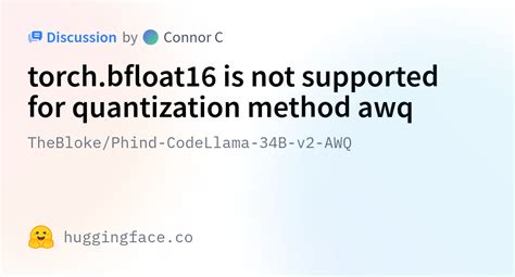 Theblokephind Codellama 34b V2 Awq · Torchbfloat16 Is Not Supported