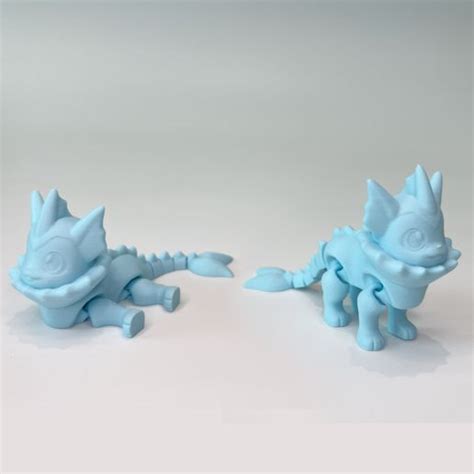 🐉 Pokemon Pokemon Flexi Eeveelution Easy Print No Support・ Stl File