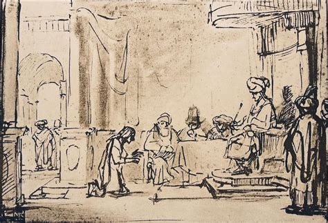 Rembrandt Composition Rembrandt Drawings From The Bible After For