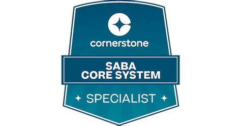 Vishal Vashisth On Linkedin Cornerstone Saba Core System Specialist Was Issued By Cornerstone To