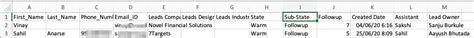 how to export all valid leads or email ids 7targets ai sales assistant
