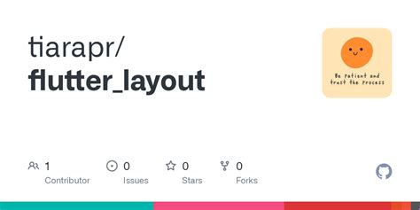 GitHub Tiarapr Flutter Layout