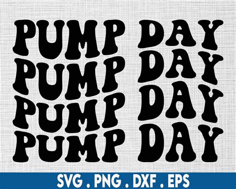 Pump Day Svg Pump Svg Workout Svg Exercise Svg Gym Svg Fitness Svg