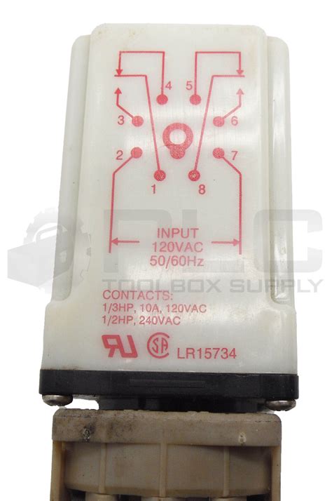 Dayton 5x828f Solid State Time Delay Relay 1 10sec W 700 Hn100 A Relay Base Plc Toolbox Supply