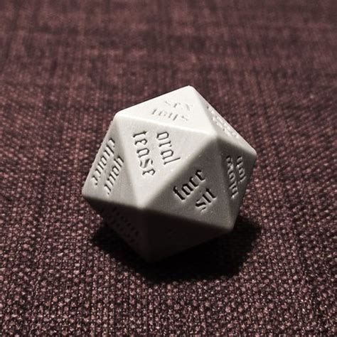 🎲 Foreplay Sex Dice D20・ Stl File For 3d Printing・cults