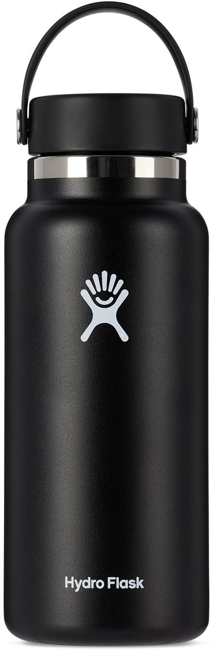 Hydro Flask Black Wide Mouth Bottle 32 Oz Hydro Flask
