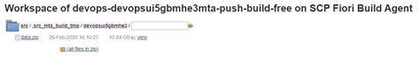 Cloud MTA Build Tool Gets Stuck During Neo Build Issue SAP Cloud Mta Build Tool GitHub