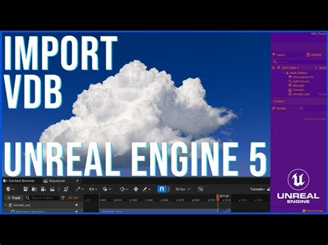 Import VDBs into Unreal Engine 5