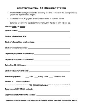 Computer Registration Form Fill And Sign Printable Template Online