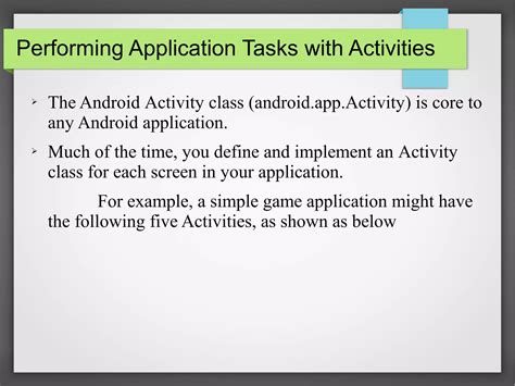 Anatomy Of Android Application Odp